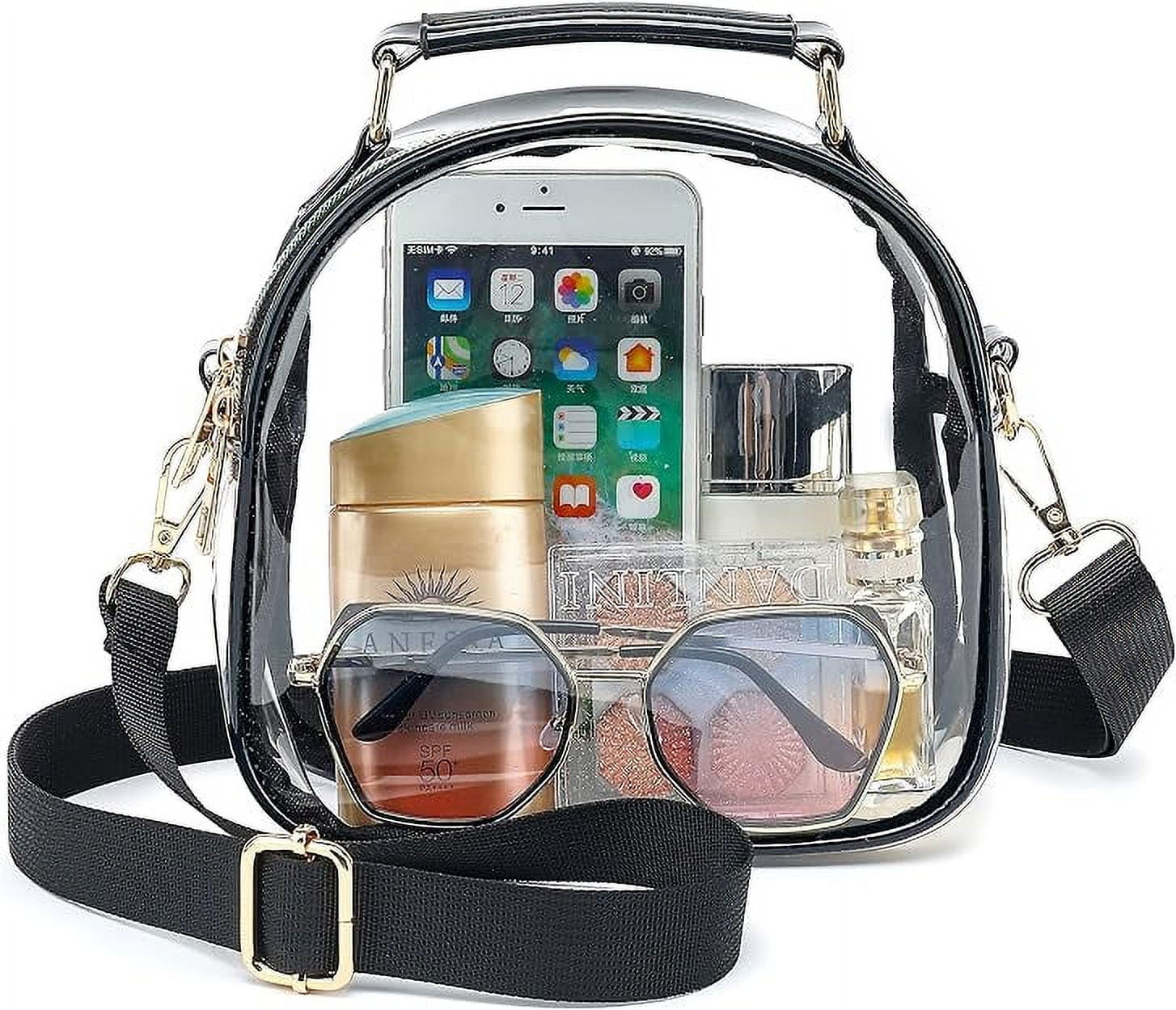 Clear Purses for Women Stadium, Cute Clear Bag Stadium Approved, Clear ...