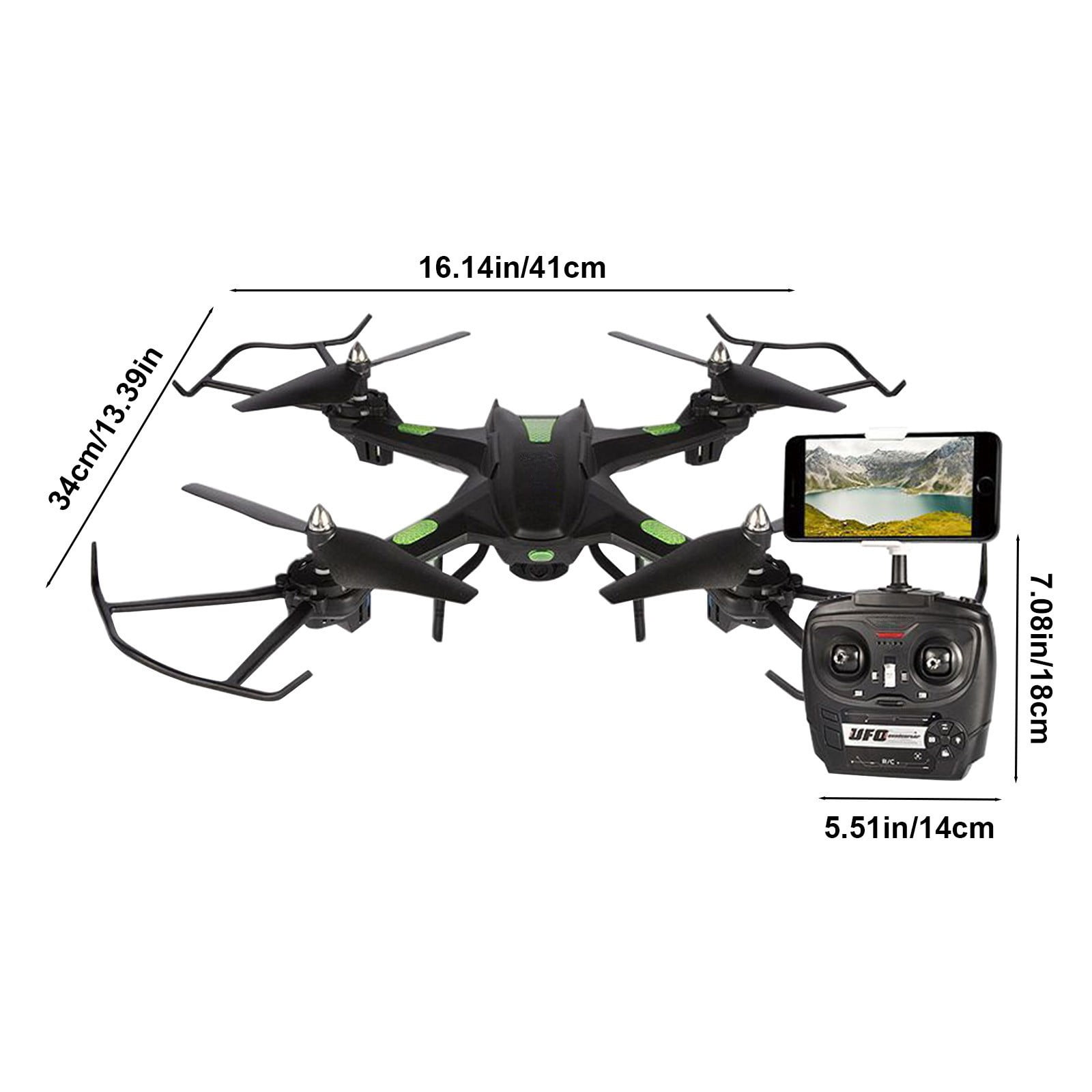 Clear Quality Fixed Flight Altitude Four Channels WIFI Feedback Cool ...