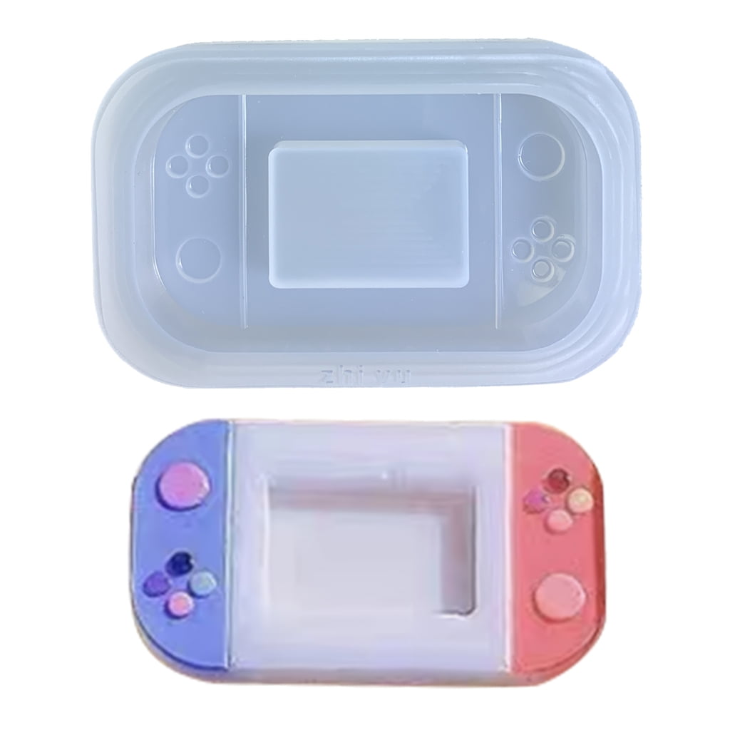 Clear Quicksands Games Console Silicone Molds Shaker Oil UV Resin Epoxy ...