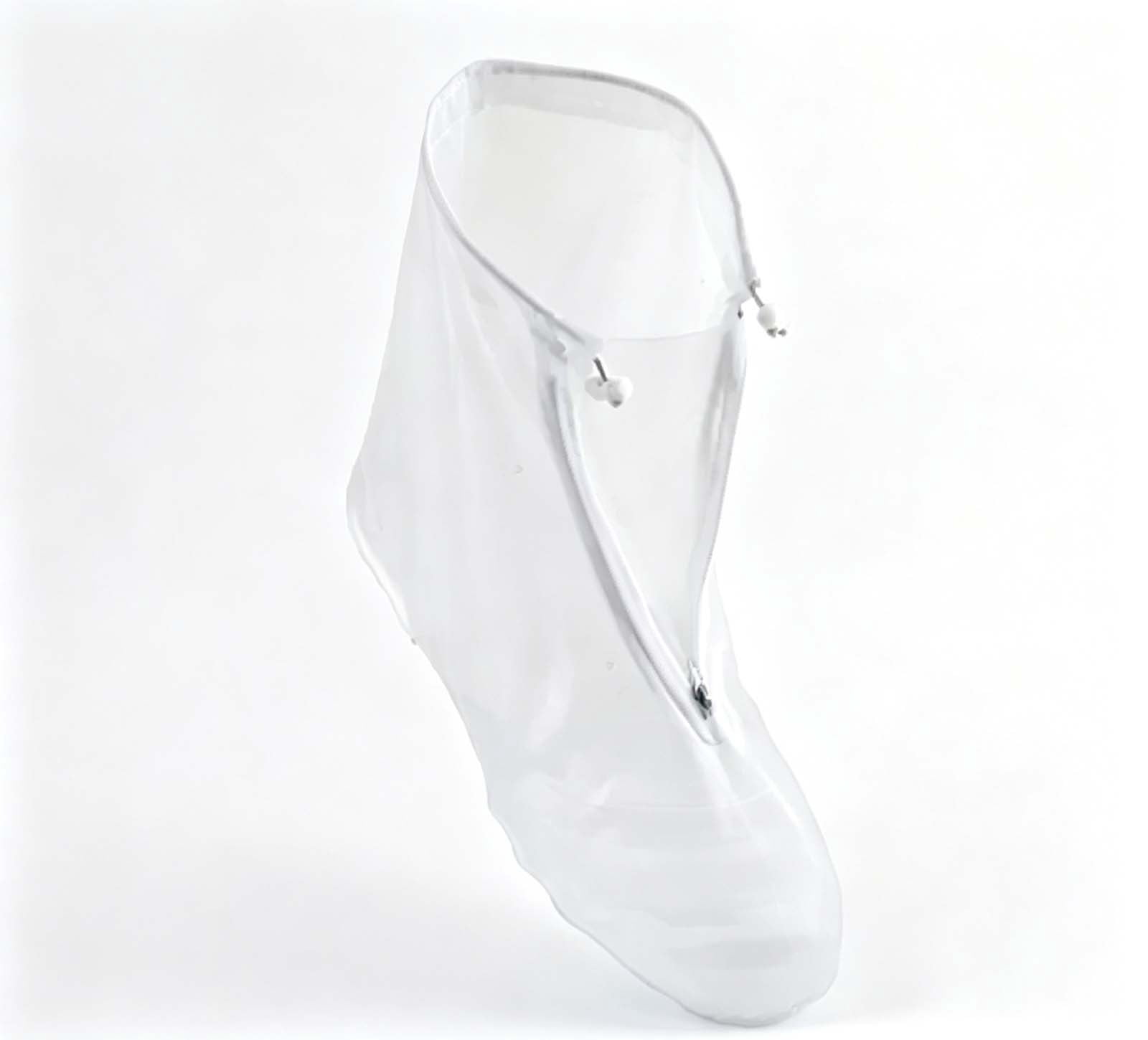 Clear Rain Shoe Cover, Reusable PVC Shoe Boots Galoshes Protectors with ...