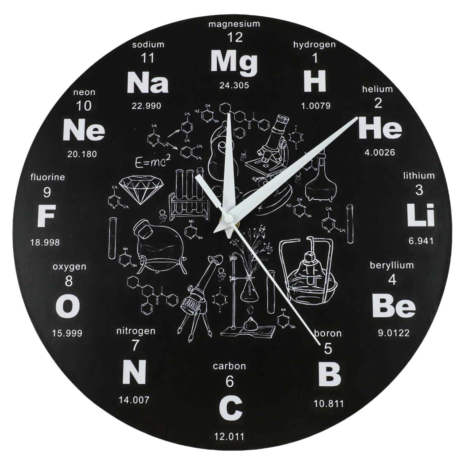 Clear Readable Wall Clock Educational Wall Clock 30Cm 12Inches ...