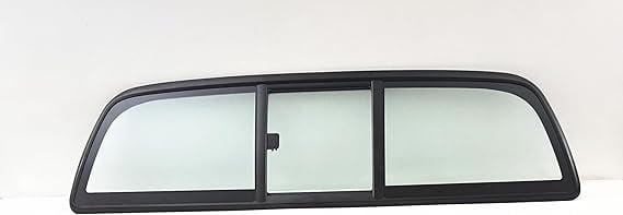Clear Rear Manual Slider Back Window Back Glass (OEM Style) Compatible ...