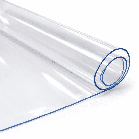 Clear Rectangular Table Protector - Waterproof Pvc Vinyl Plastic ...