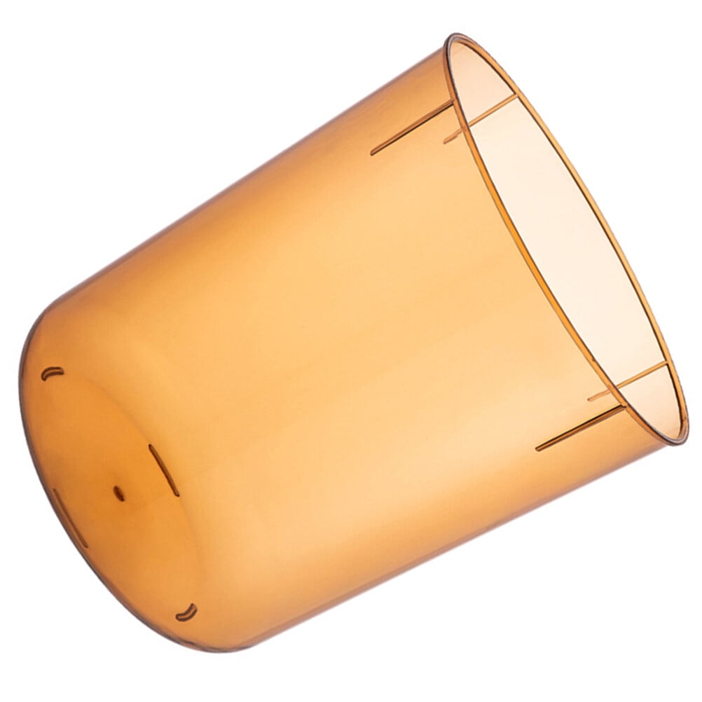 KALLORY 1Set Waste Paper Container for Office Use with Lid in Orange ...