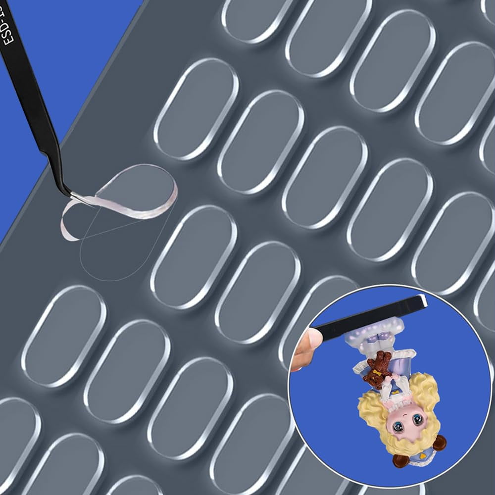 Clear Removable Gel Glue Putty for Museum Action Figures, 0.31x 0.51 ...