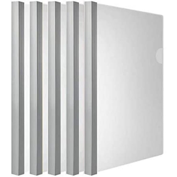 Clear Report Covers A4 Size with Sliding Bars,14mm Presentation File ...