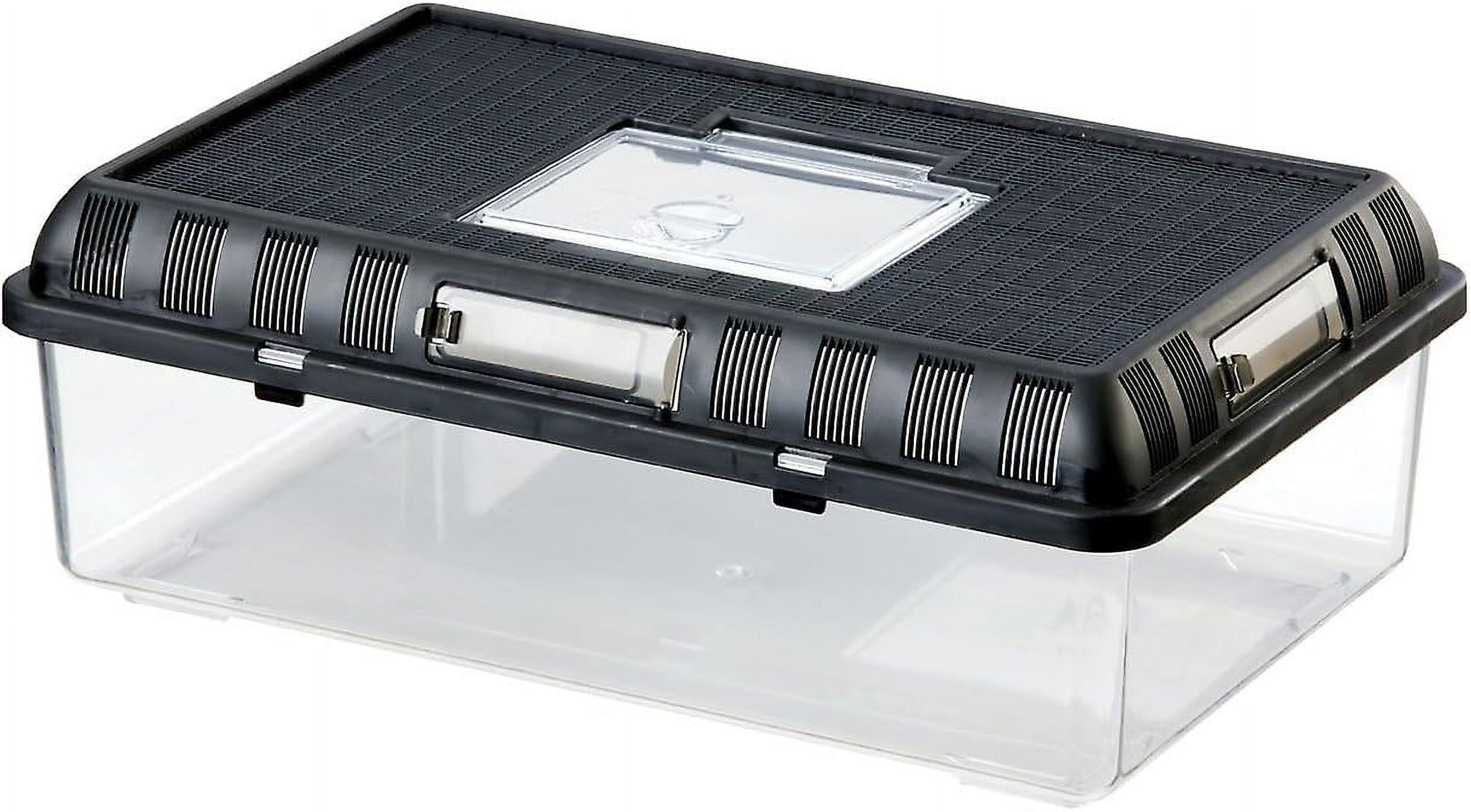 Clear Reptile Habitat, Transparent Design Reptile Breeding Case with ...