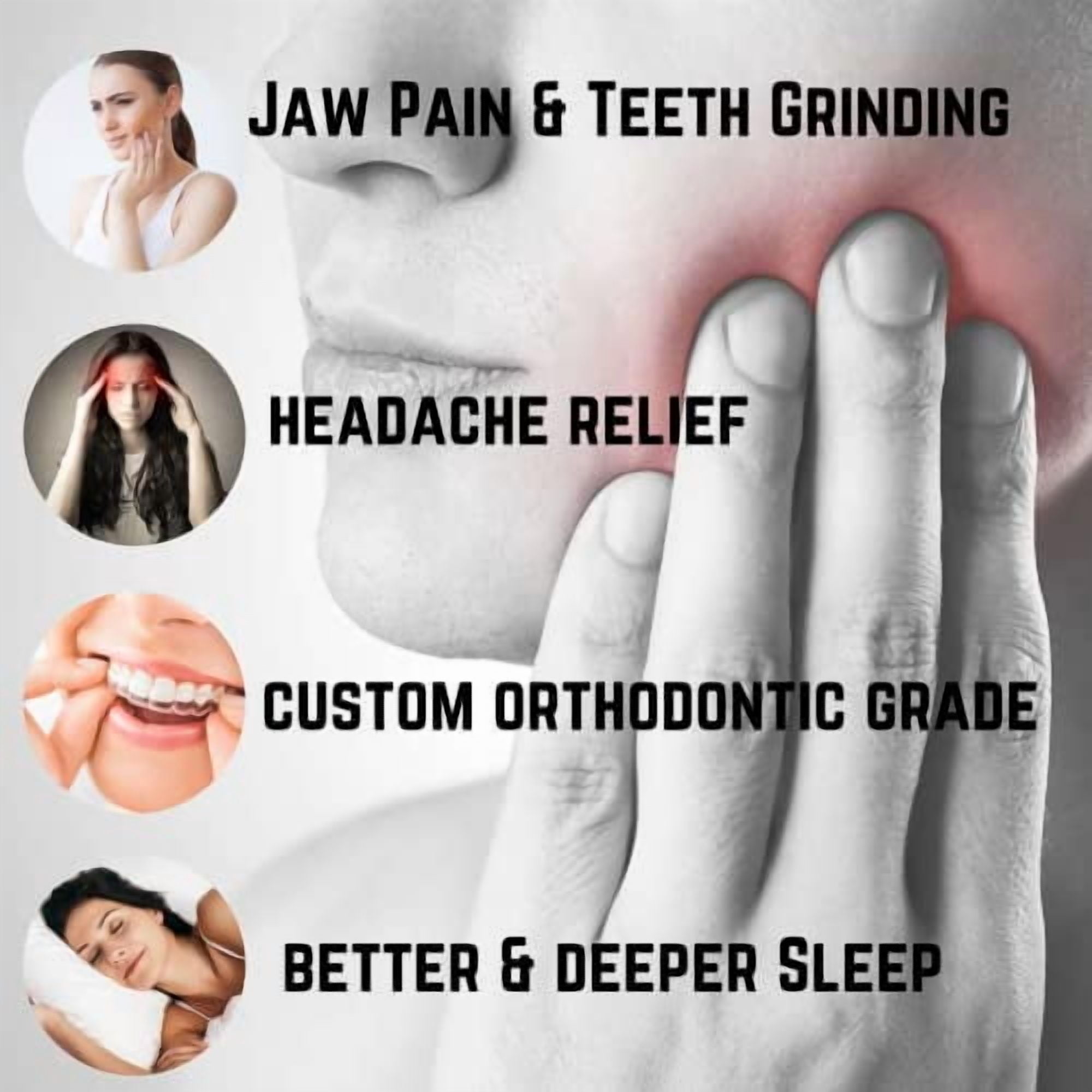 Clear Retain- Custom Dental Night Guard | Help with Jaw Pain, Teeth ...