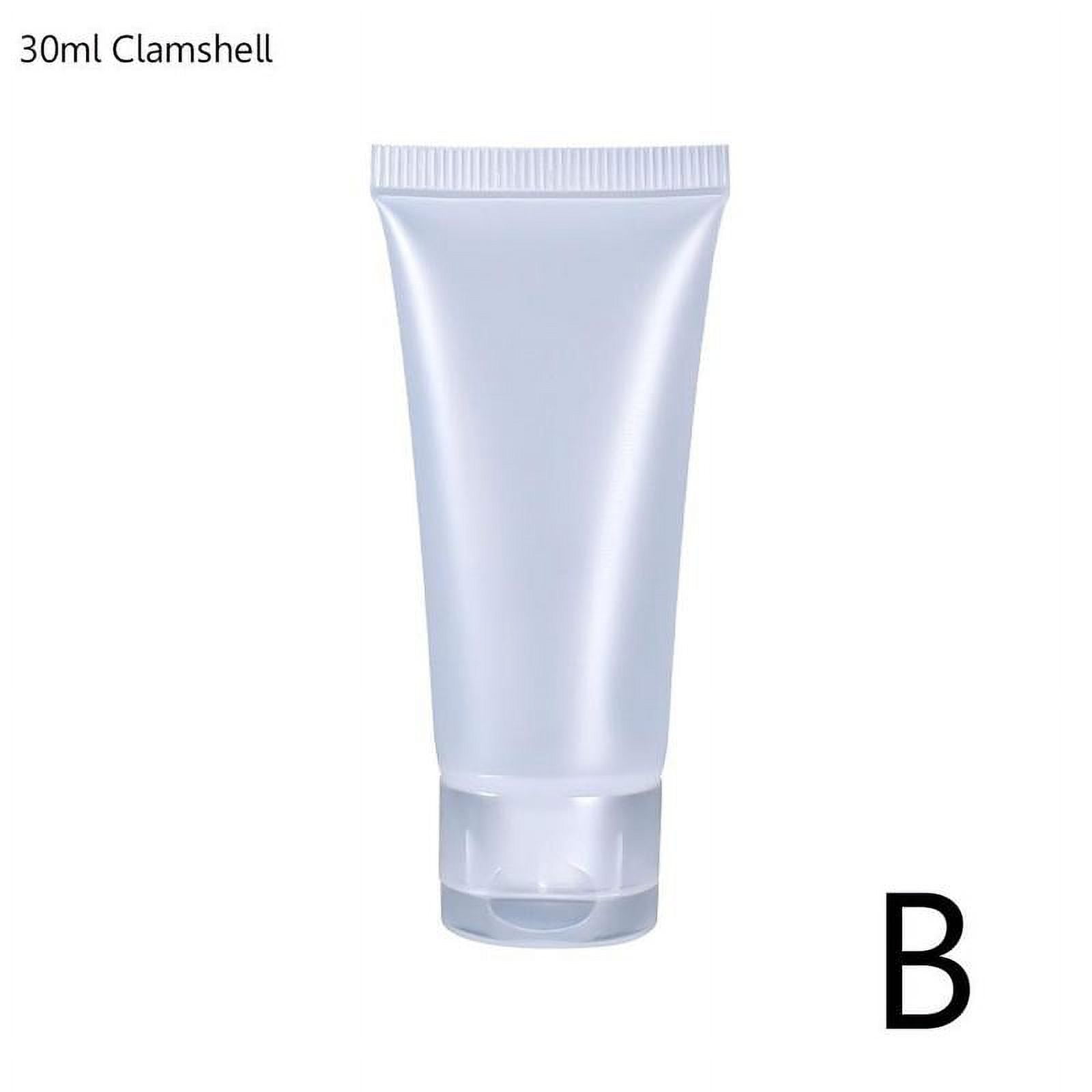 Clear & Reusable Cosmetic Cream Travel Lotion Container Bottle - 20ml ...