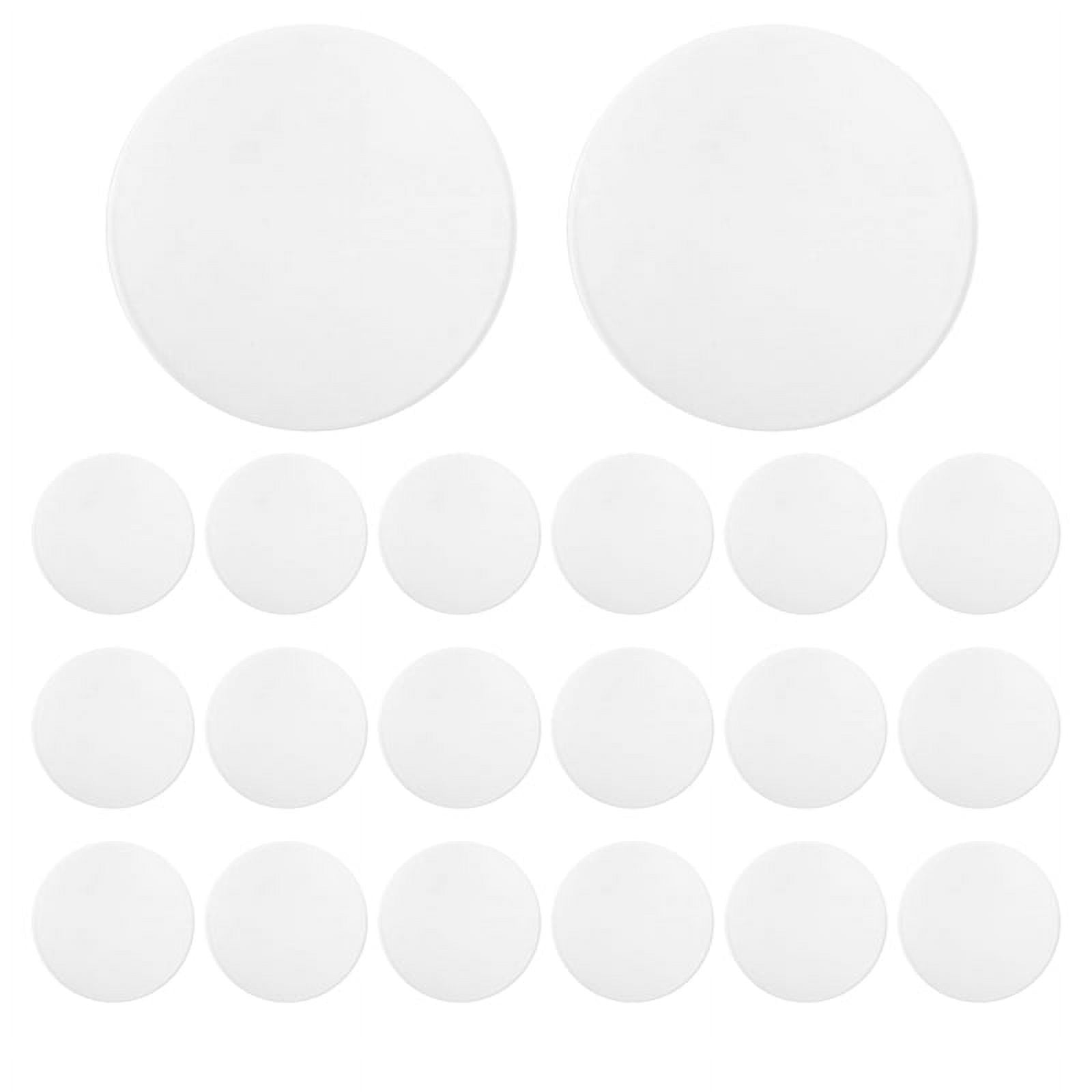 Clear Round Acrylic Sheets, 4 Inch Acrylic Circle Discs Boards Blanks ...