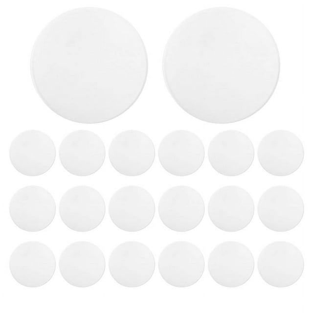 Clear Round Acrylic Sheets, 4 Inch Acrylic Circle Discs Boards Blanks ...