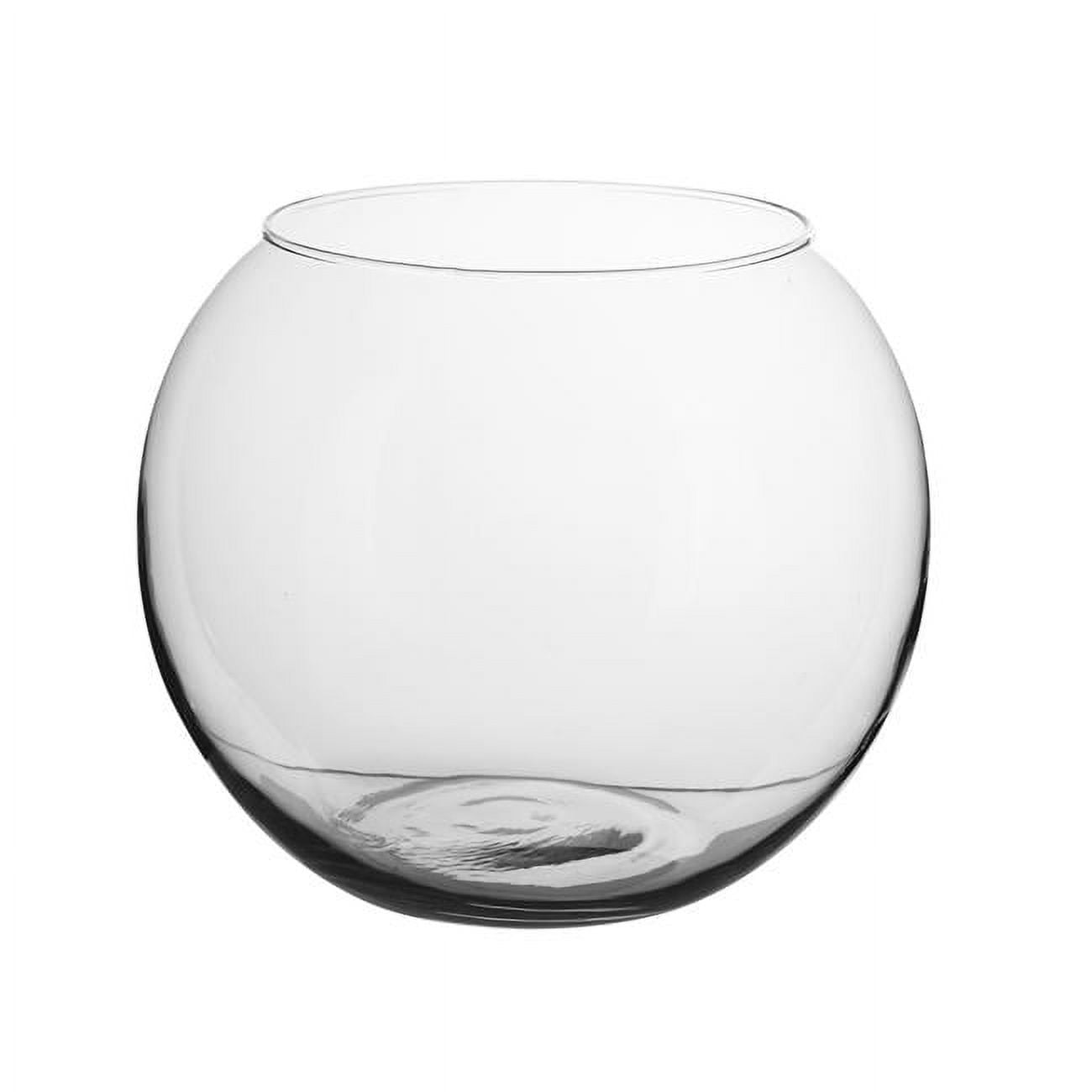 Clear Round Vase - Walmart.com