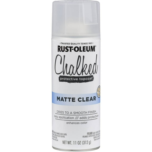 Clear, Rust-Oleum Chalked Ultra Matte Spray Paint, 12 oz - Walmart.com