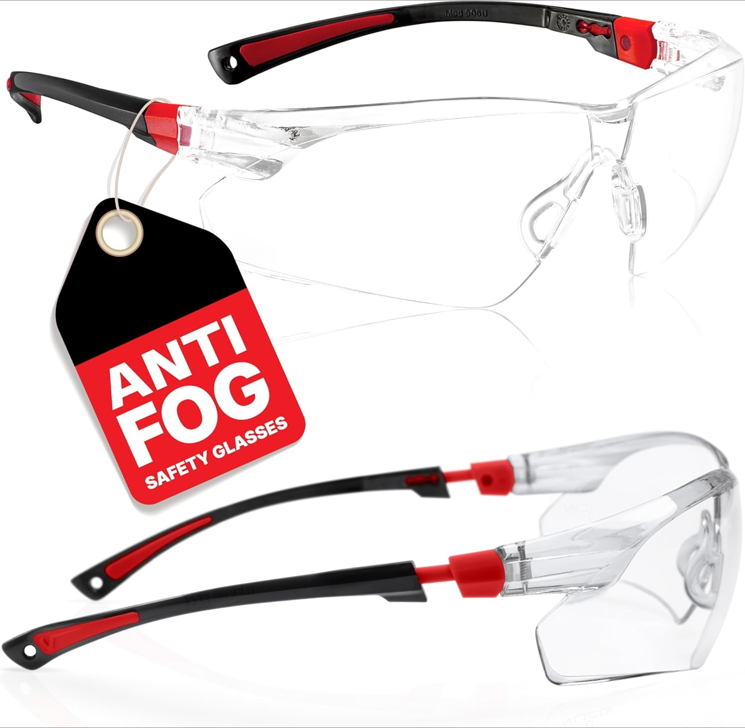 Clear Safety Glasses for Men and Women with Anti-Fog and Scratch ...