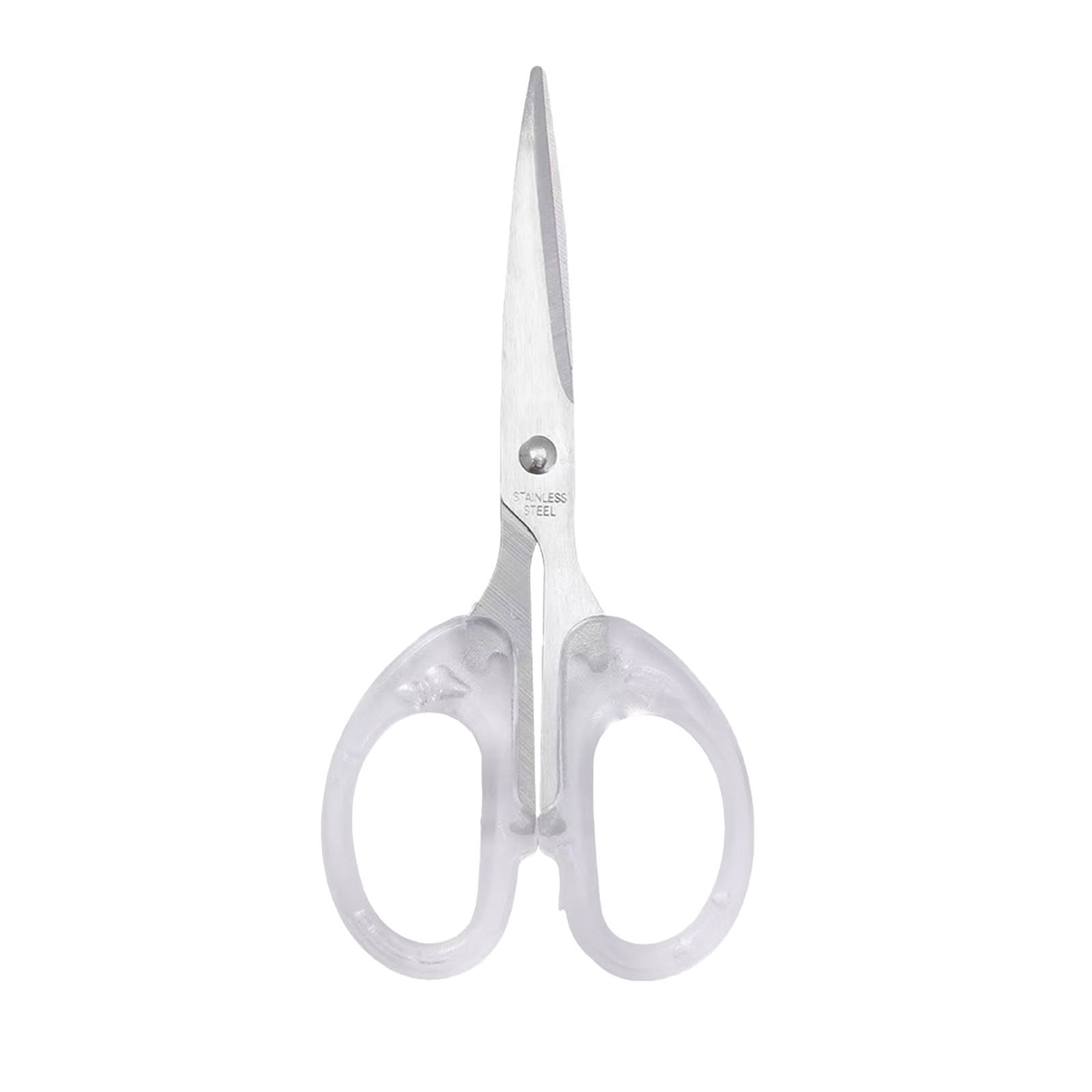 Clear Safety Scissors for Adult，Blunt-Tip Craft Paper Cutting Tool ...