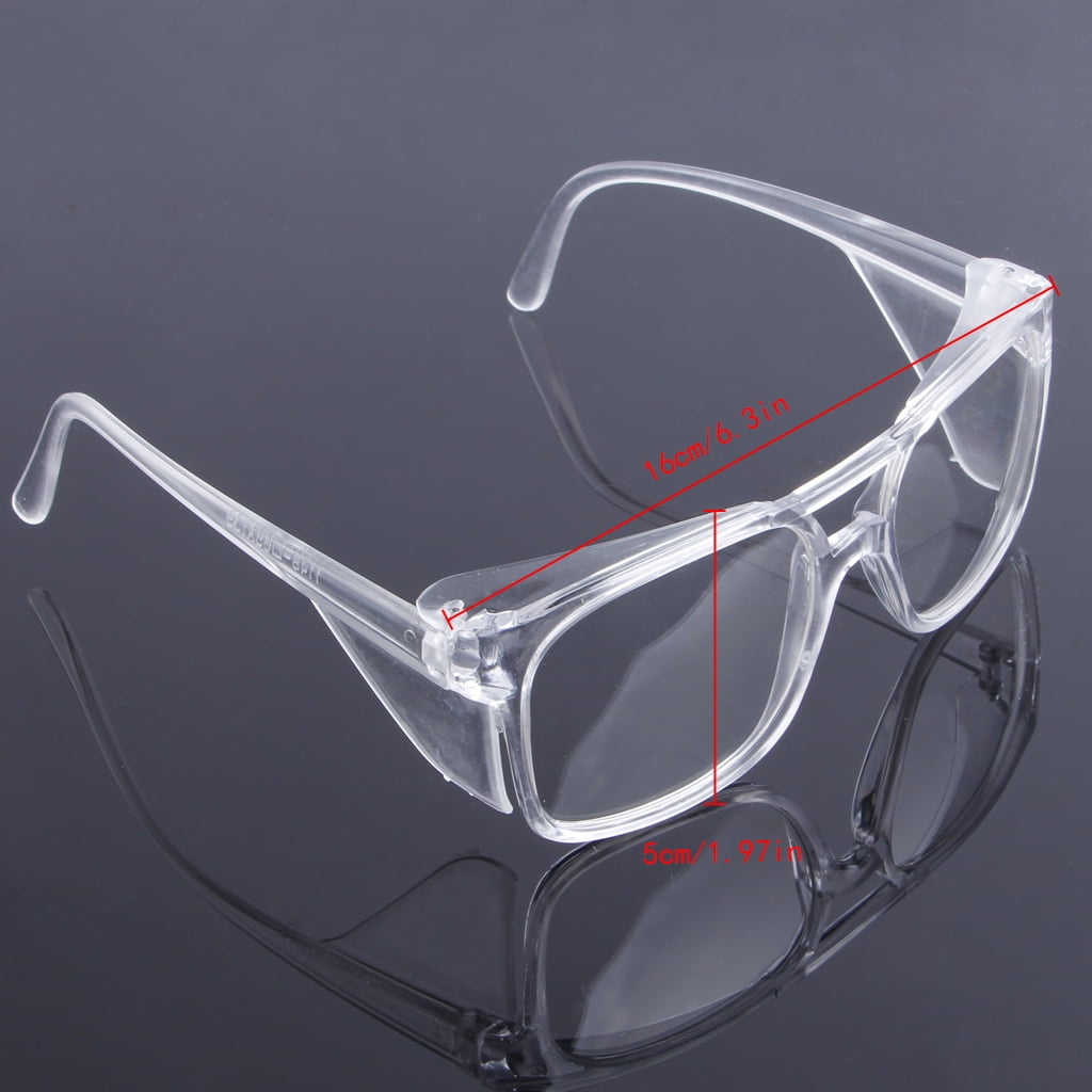 Clear Safety Work Lab Goggles Eyewear Glasses Eye Protective Anti Fog ...