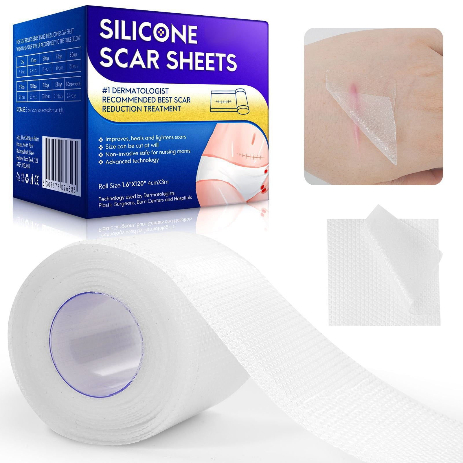 Clear Scar Roll Stickers Postpartum Scar Self Stickers Burns Cesarean ...