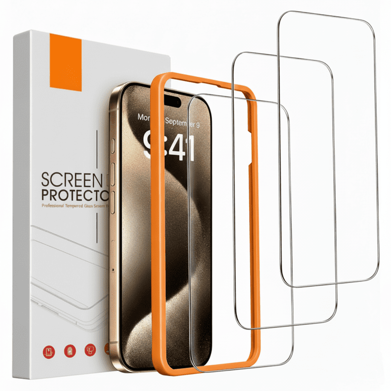 Clear Screen Protector for Apple iPhone 16 Pro Max/iPhone 17 Pro Max, 3 ...