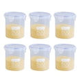 Clear Sealed Containers for Kitchen, Stackable Leakproof Canisters for ...