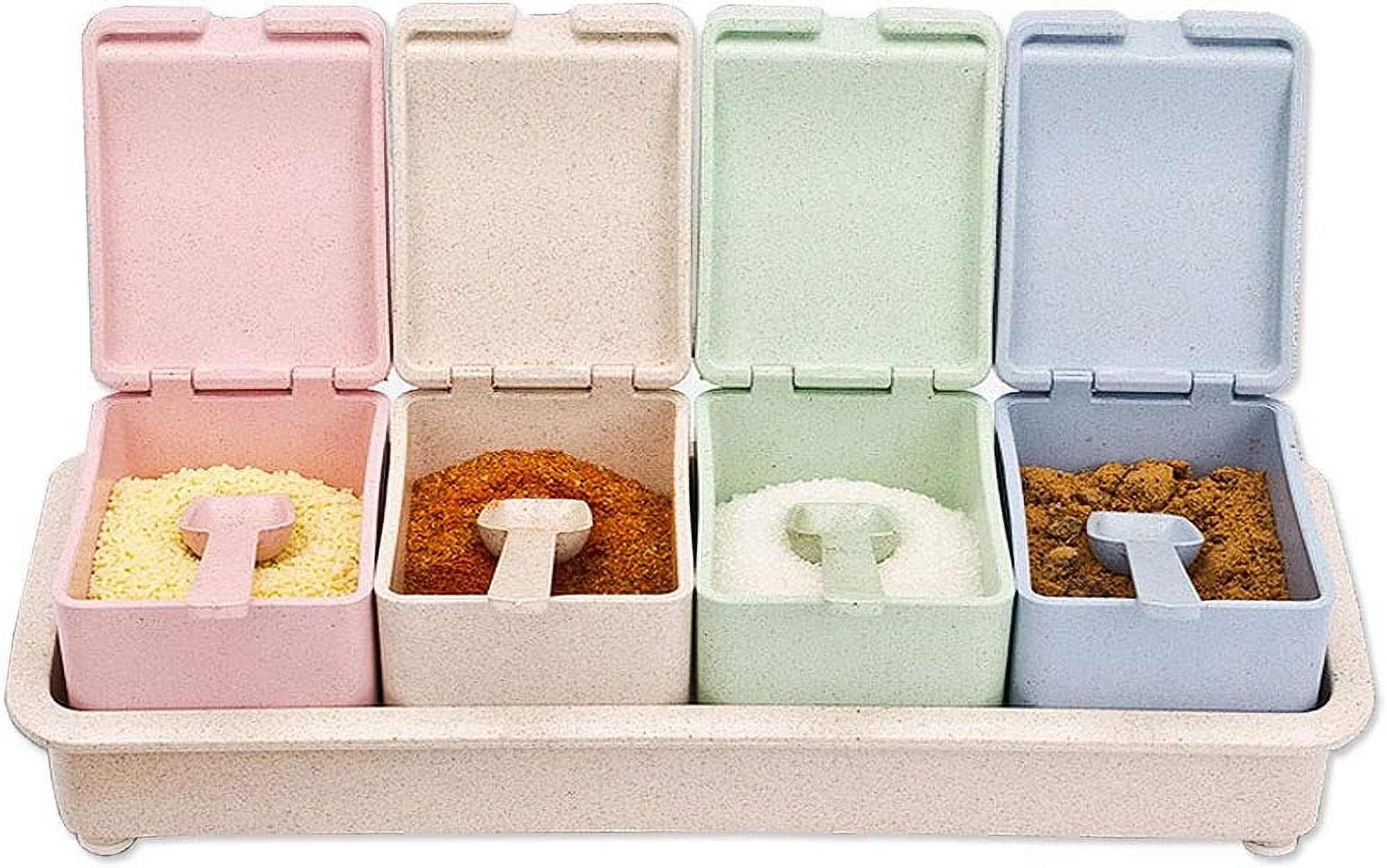 Clear Seasoning Container, Kitchen Organization Solution for Every Chef ...