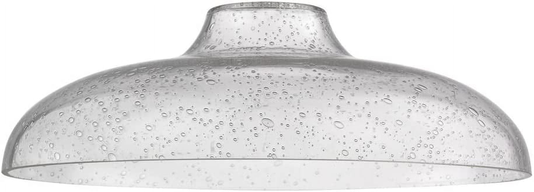 Clear Seeded Glass Shade 14-Inch Wide 1.63-Fitter - Walmart.com