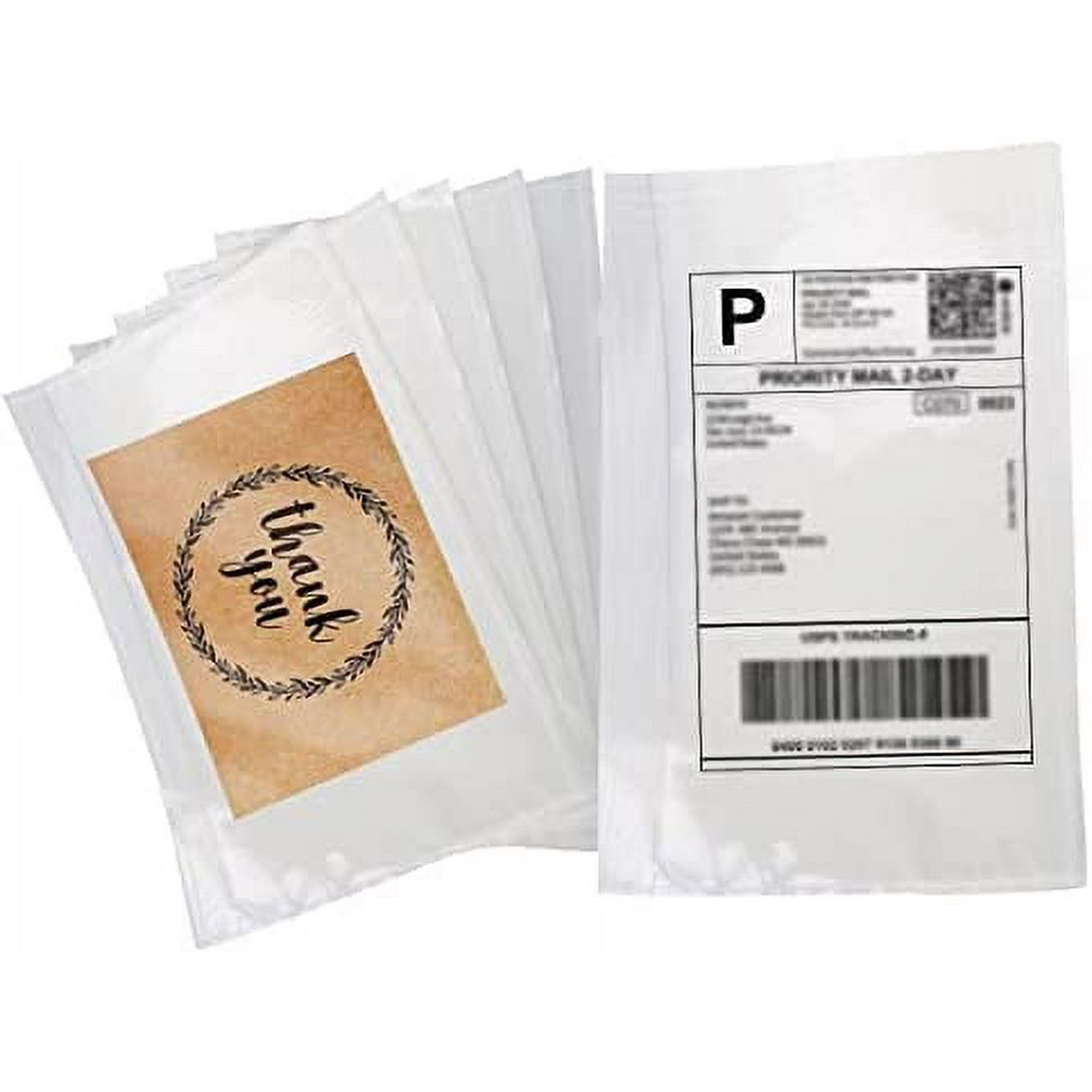 Clear Adhesive Labels