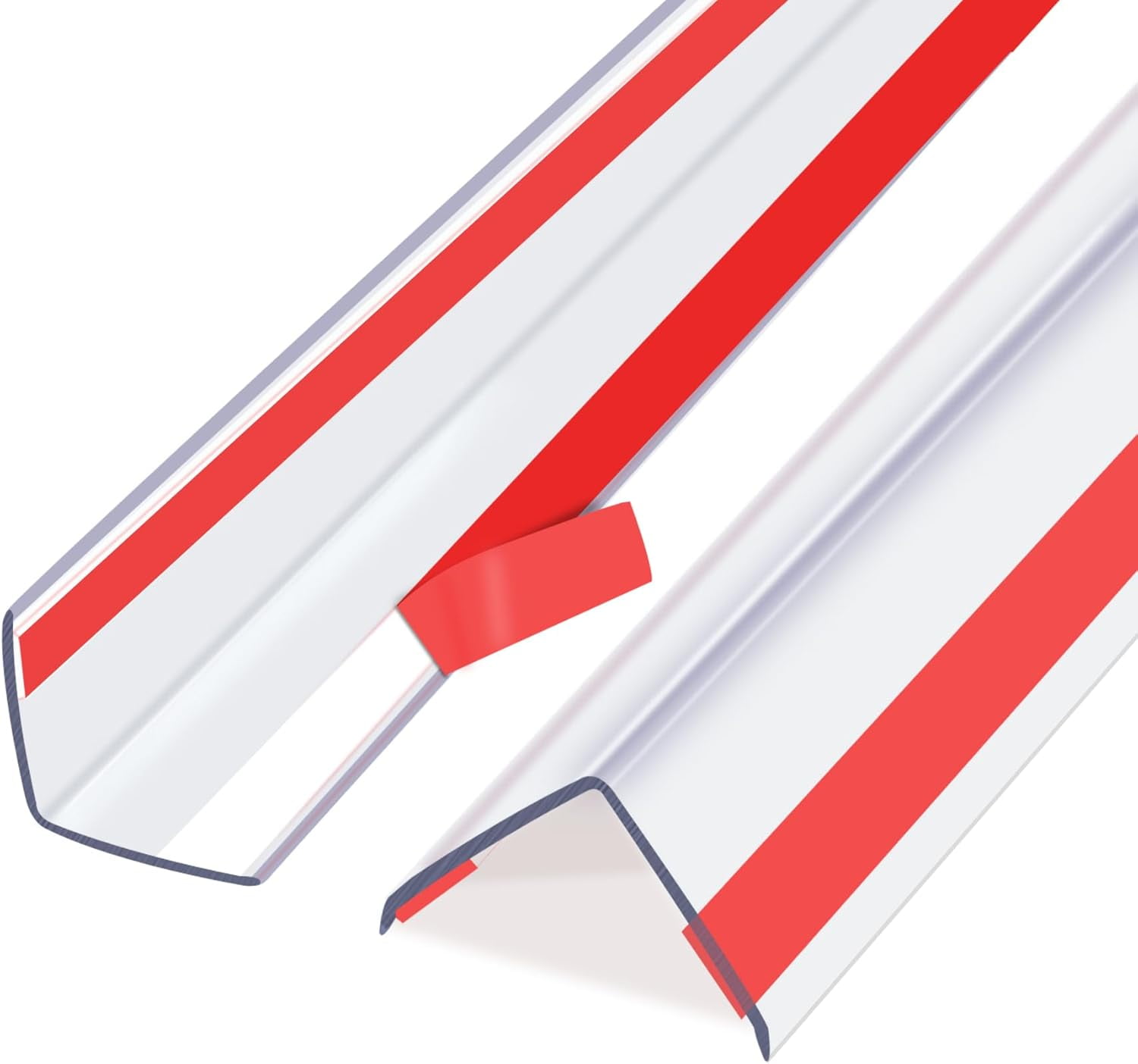 Clear Self Adhesive Wall Corner Protectors, Thickened L-Shaped Peel and ...