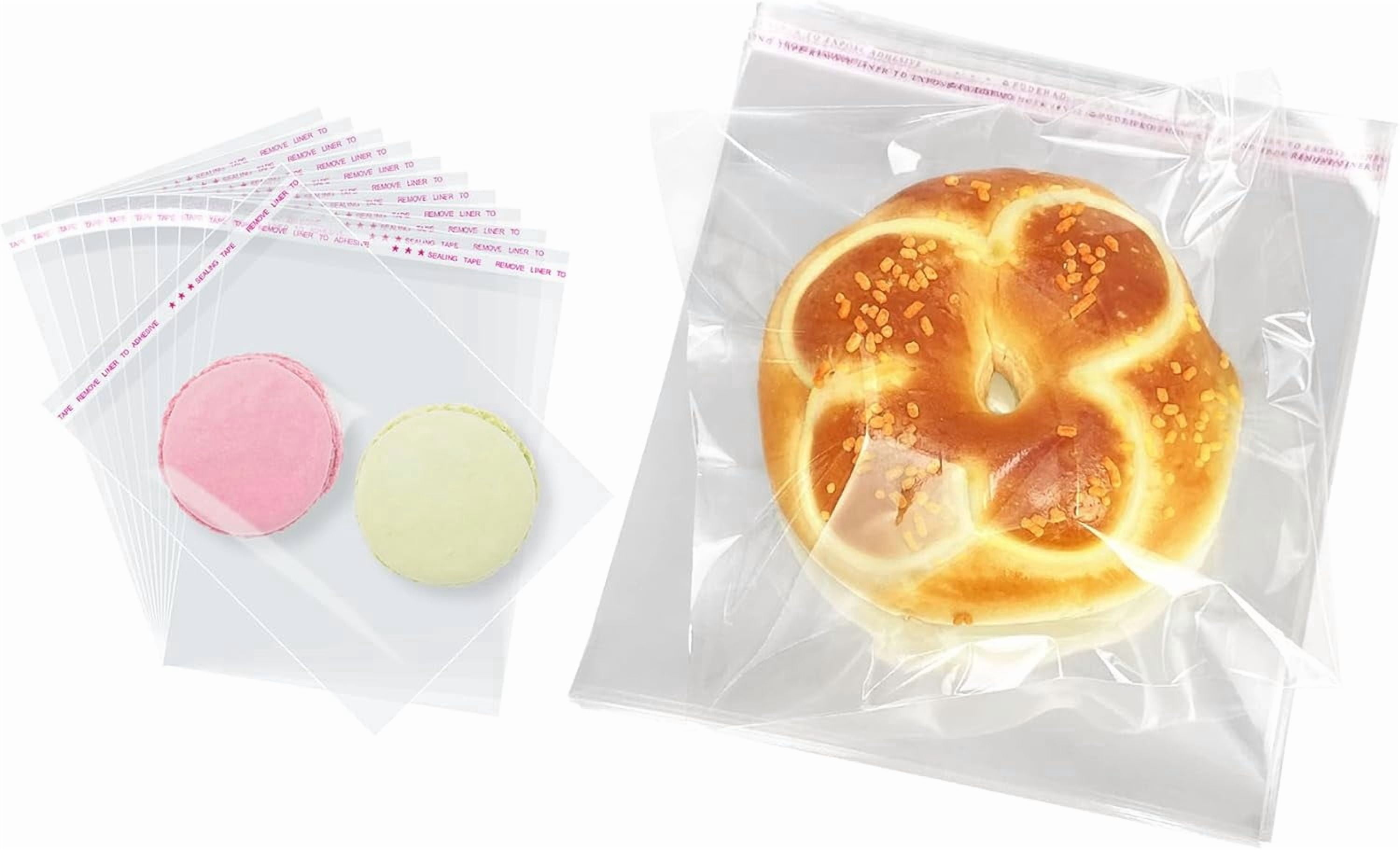 Clear Self Sealing Cellophane Bags 3x5 Inches and 7x7 Inches, 400 Pcs ...