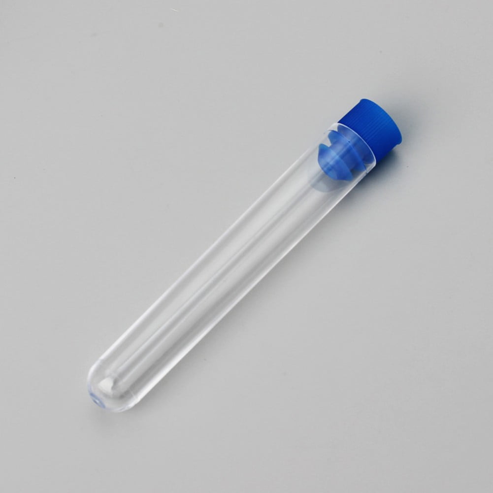 Clear Sewing Needle Storage Tube Plastic Pin Bottle Container Box ...