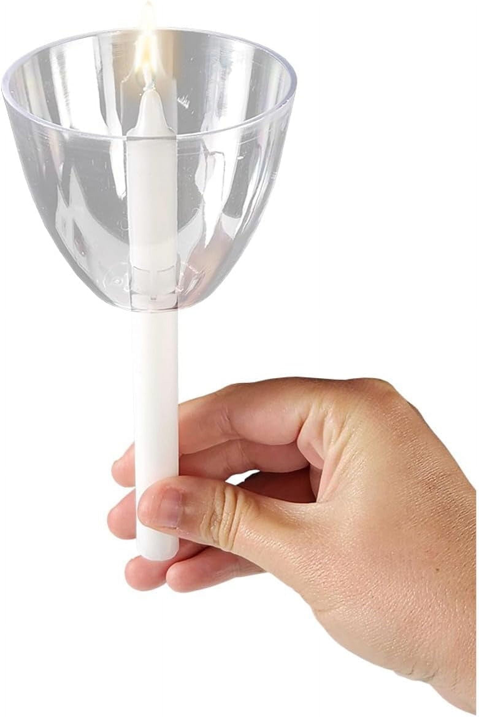 Clear Shield Candle Drip Protectors - (Pack of 250) Wax Catcher for ...