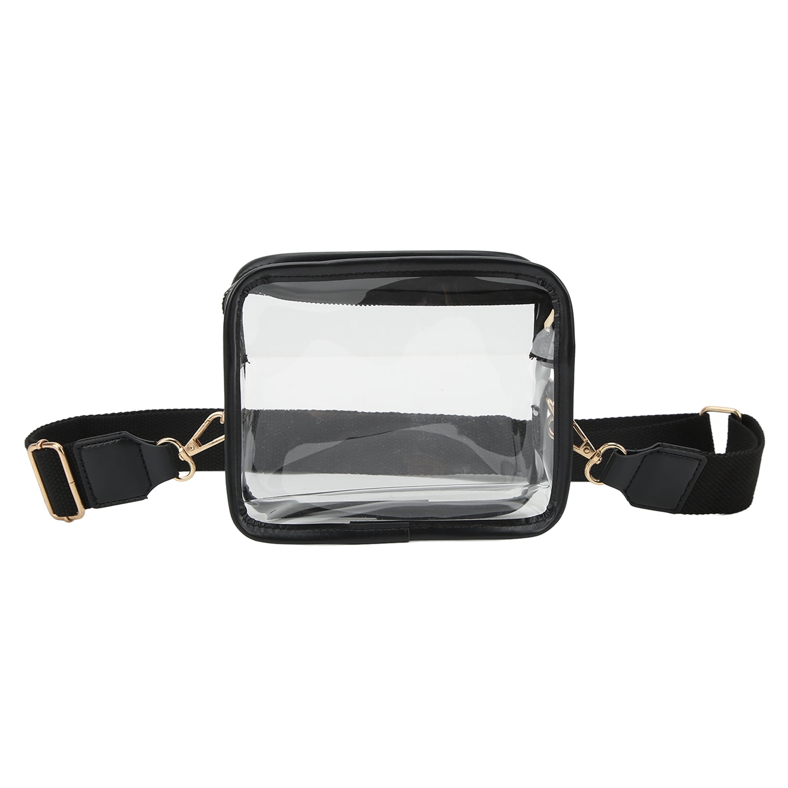Clear Shoulder Bag PVC Zippered Waterproof Stadium Approved Purse for ...