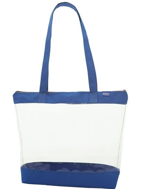 Eastsport Clear All-Purpose Security Tote, Turquoise - Walmart.com