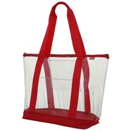 Eastsport Clear All-Purpose Security Tote, Turquoise - Walmart.com