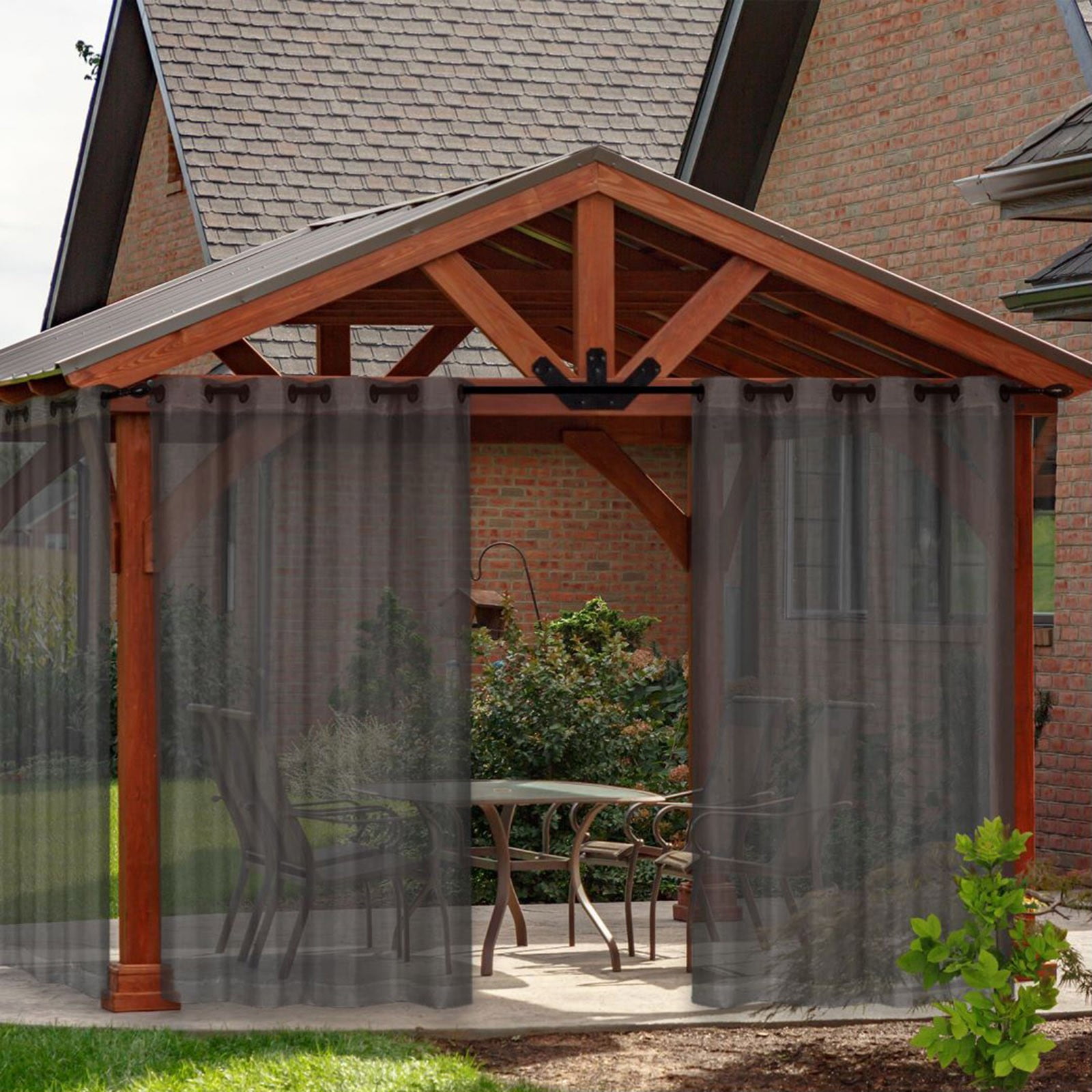 Clear Shower Curtain Liner,Semi Sheer Outdoor Curtains For Patio Top ...