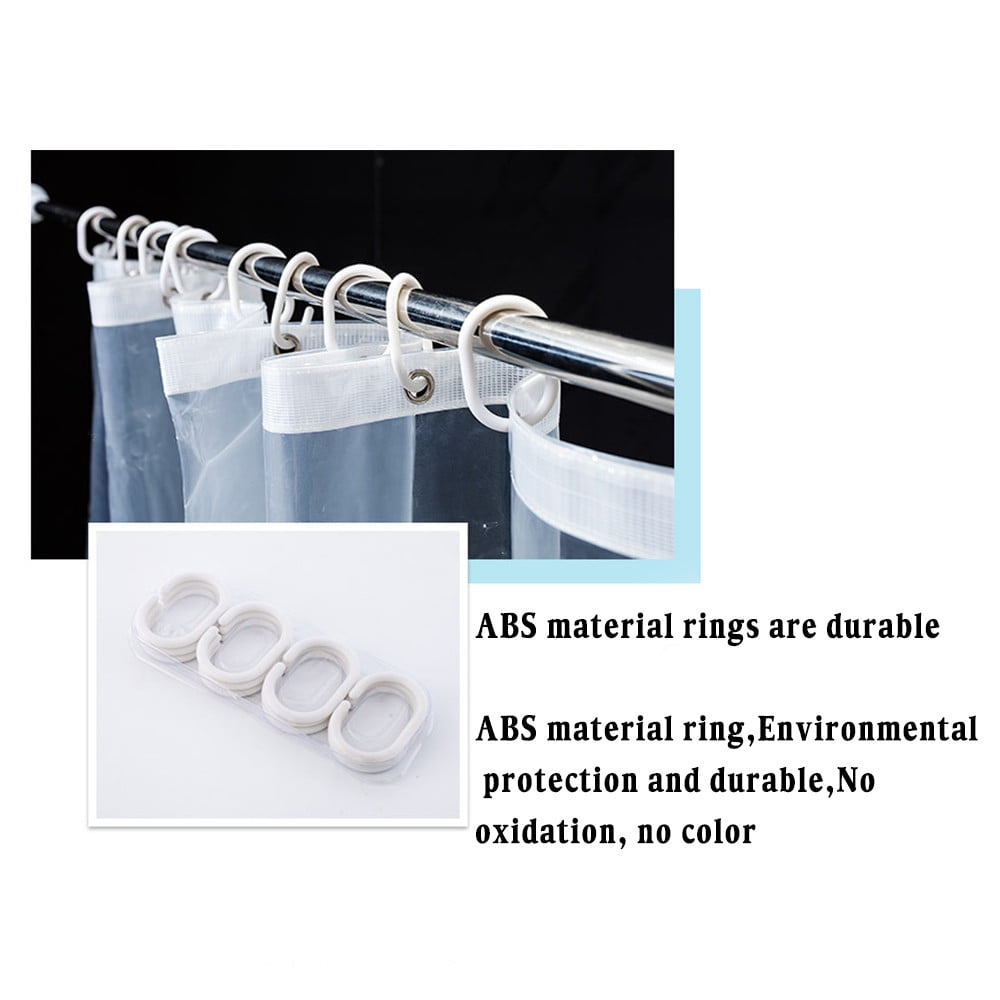 Clear Shower Liner for Modern Bathroom and Water Containment - Walmart.com