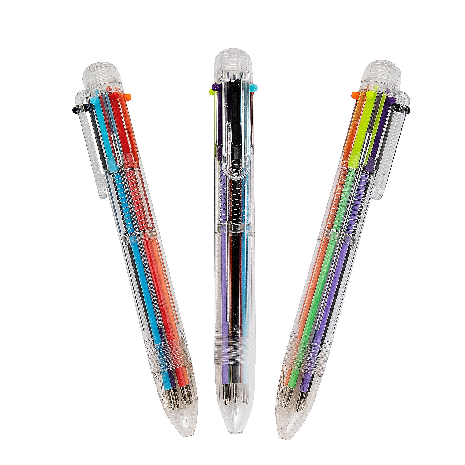 Clear Shuttle Pens – 12 Pieces - Walmart.com