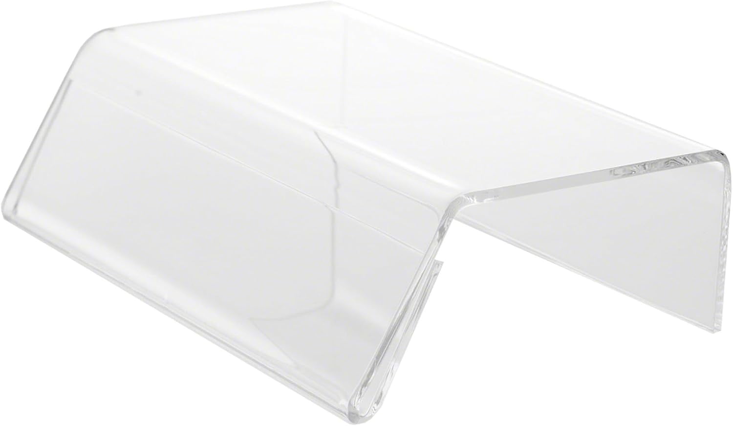 Clear Sign-Holder Display Riser, 1.75" H x 6" W x 4.25" D (1/8" Thick ...