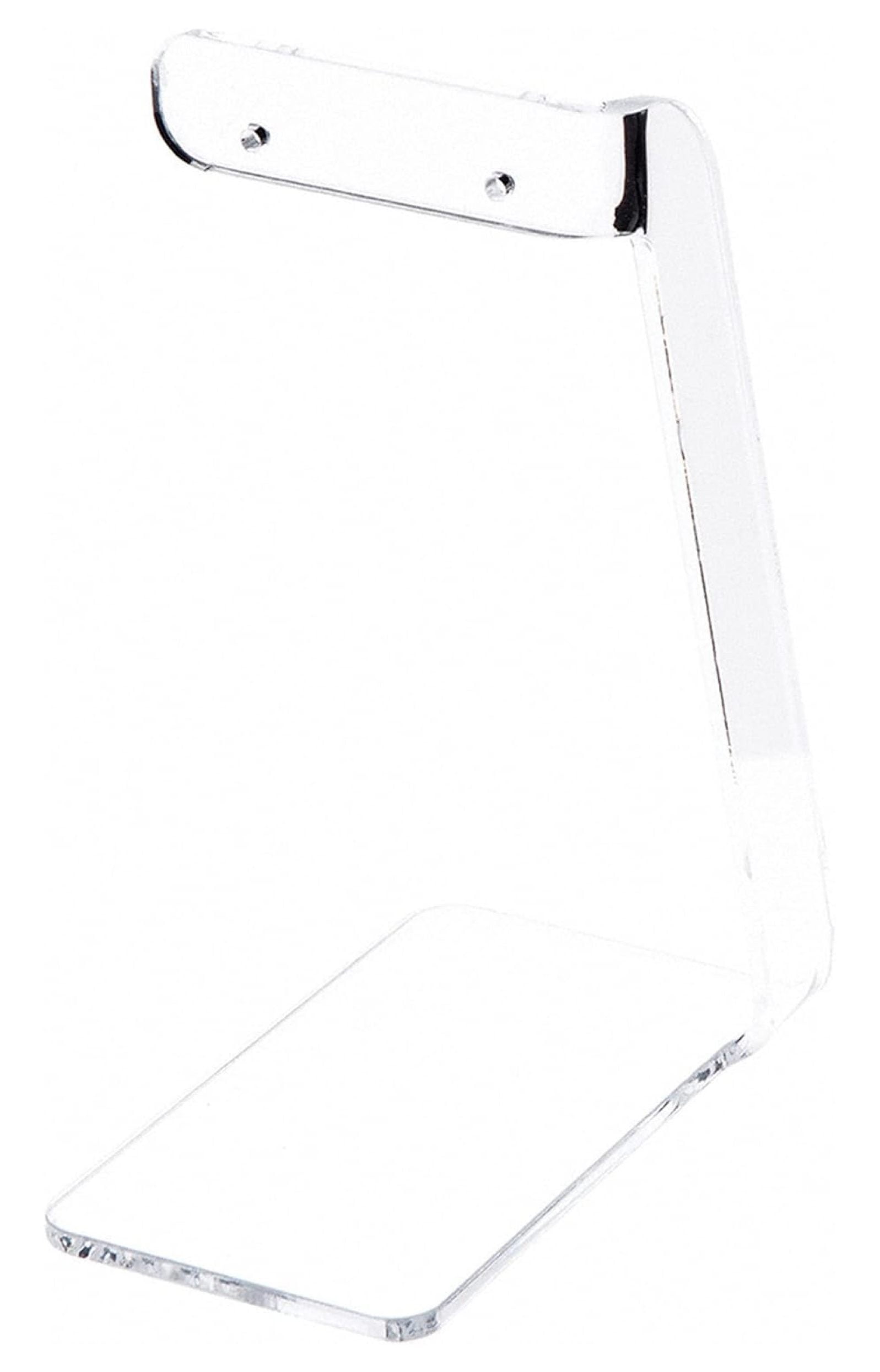 Clear Signpost- Pair Hanging Earring Display Stand, 2.375" W x 3.5" D x ...