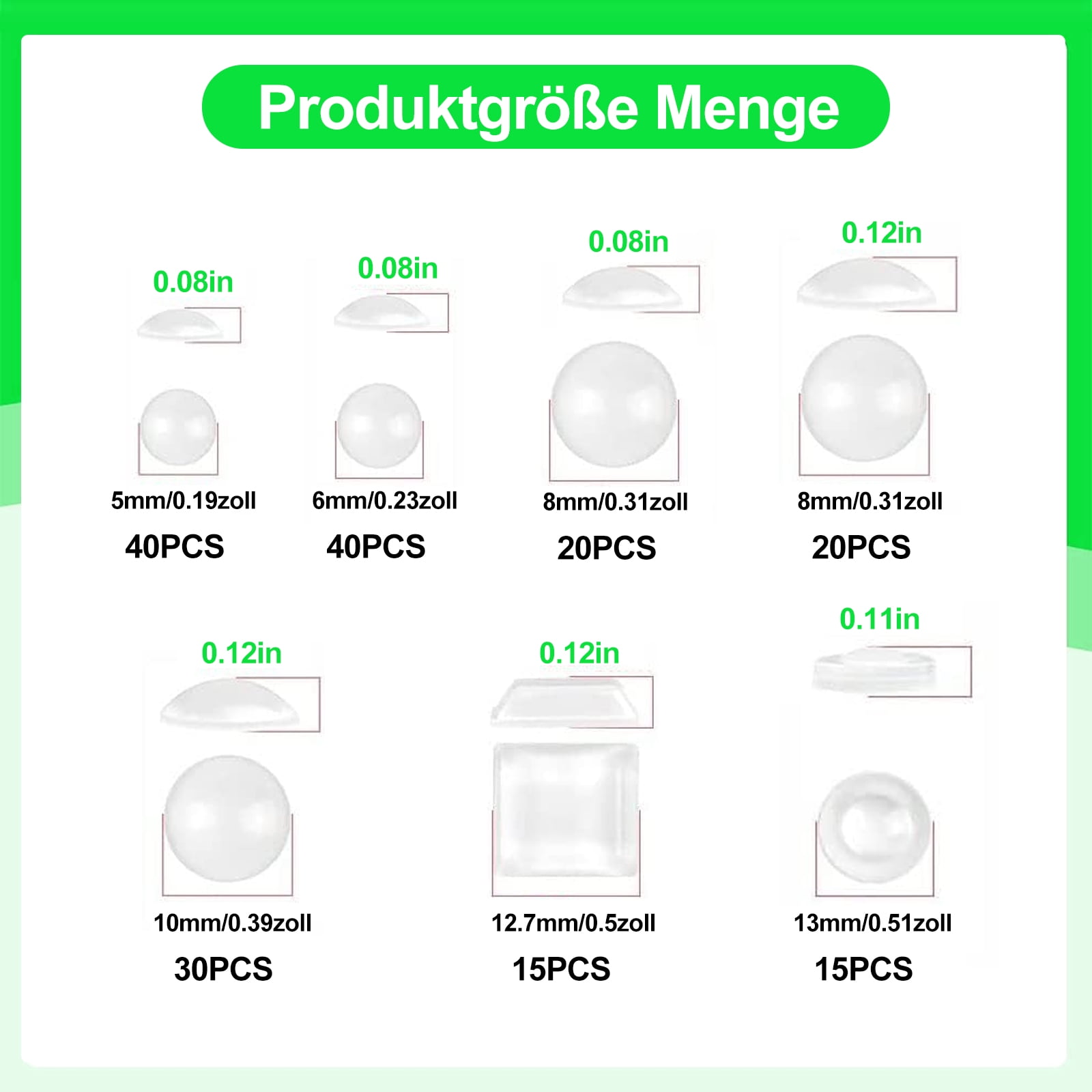 Clear Silicone Furniture Hole Plugs, Button Protective Cover Cap, Ideal ...