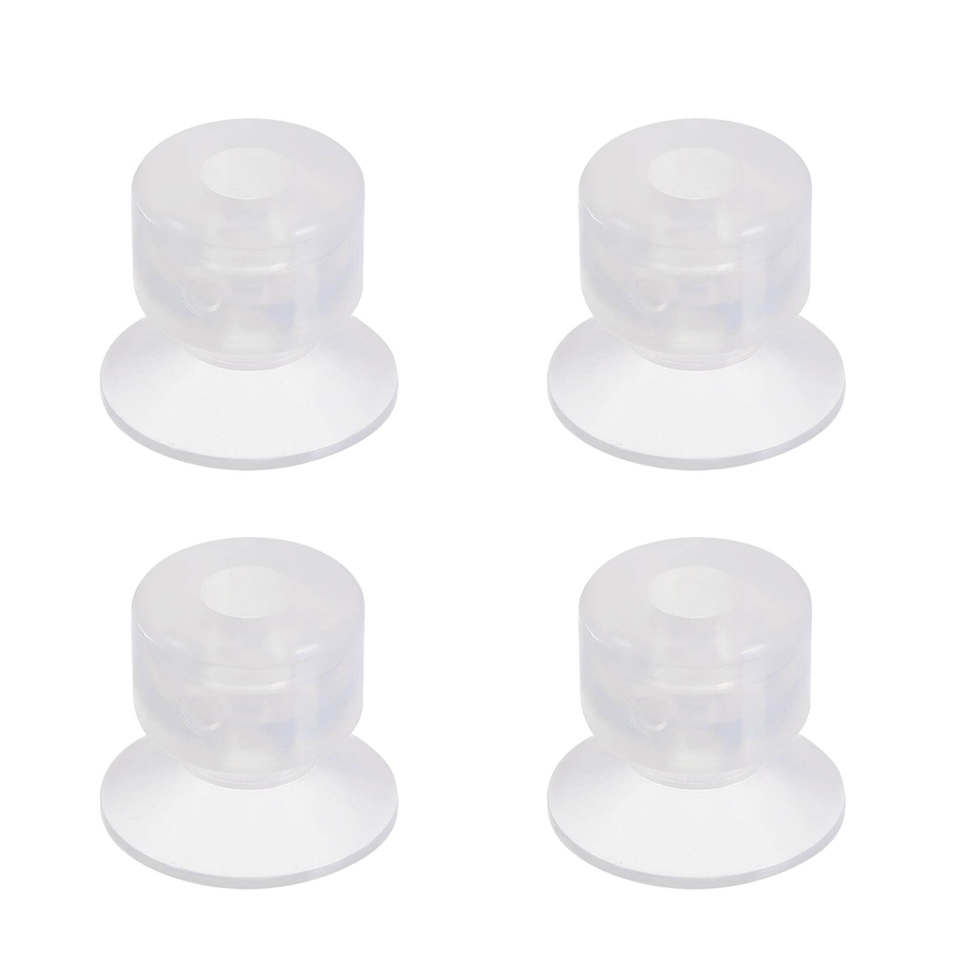 Clear Silicone Miniature Vacuum Suction Cup 20x5mm Bellow Suction Cup ...