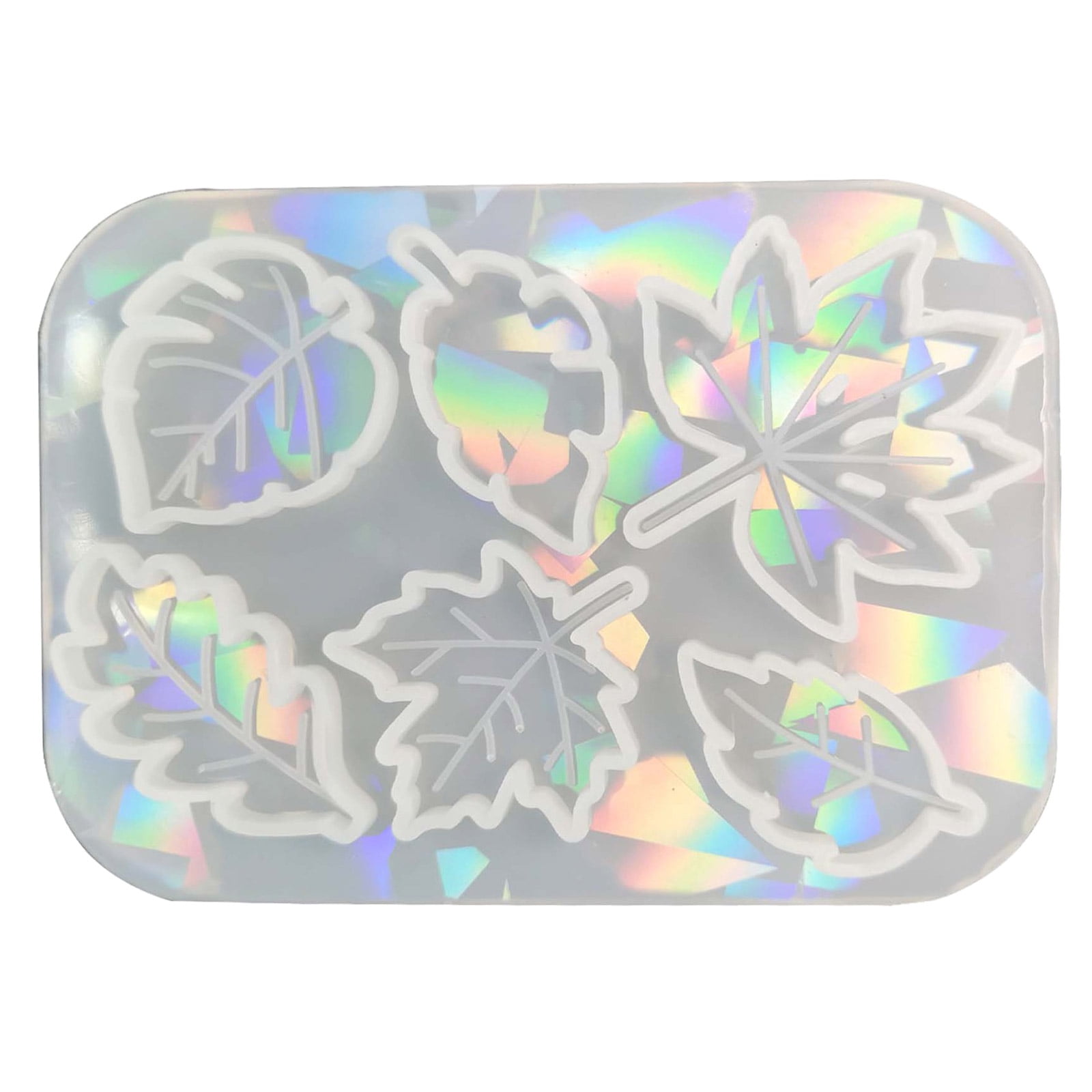 Clear Silicone Mold Maple Leaf Hairpins Resin Mold Jewelry Tools 6 ...
