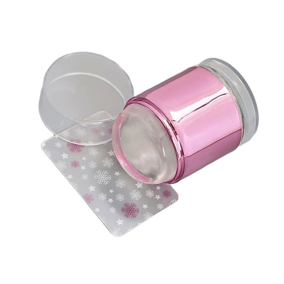 Clear Silicone Nails Stamper Set Transparent Visible Body Jelly Nails ...