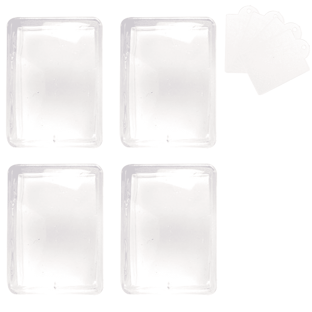 Clear Silicone Rectangular Nail Art Stamper Set With Scrapers ...