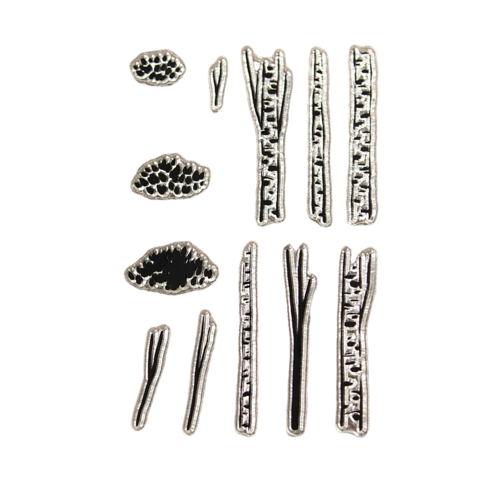 Clear Silicone Stamps & Cutting Dies Set – DIY Craft Supplies for Card ...