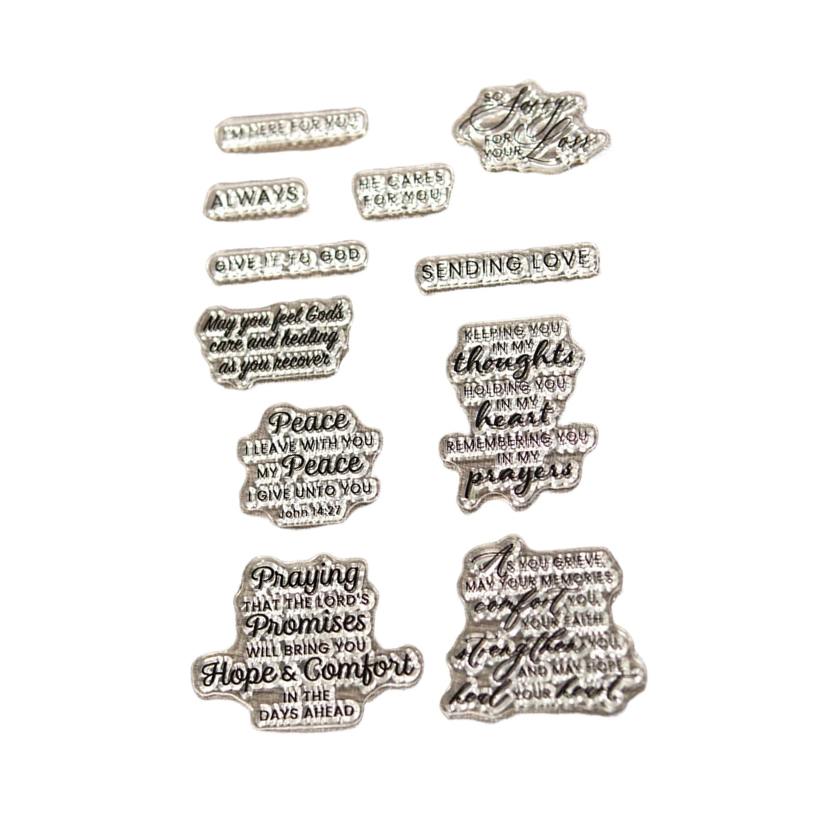 Clear Silicone Stamps & Cutting Dies Set – DIY Craft Supplies for Card ...