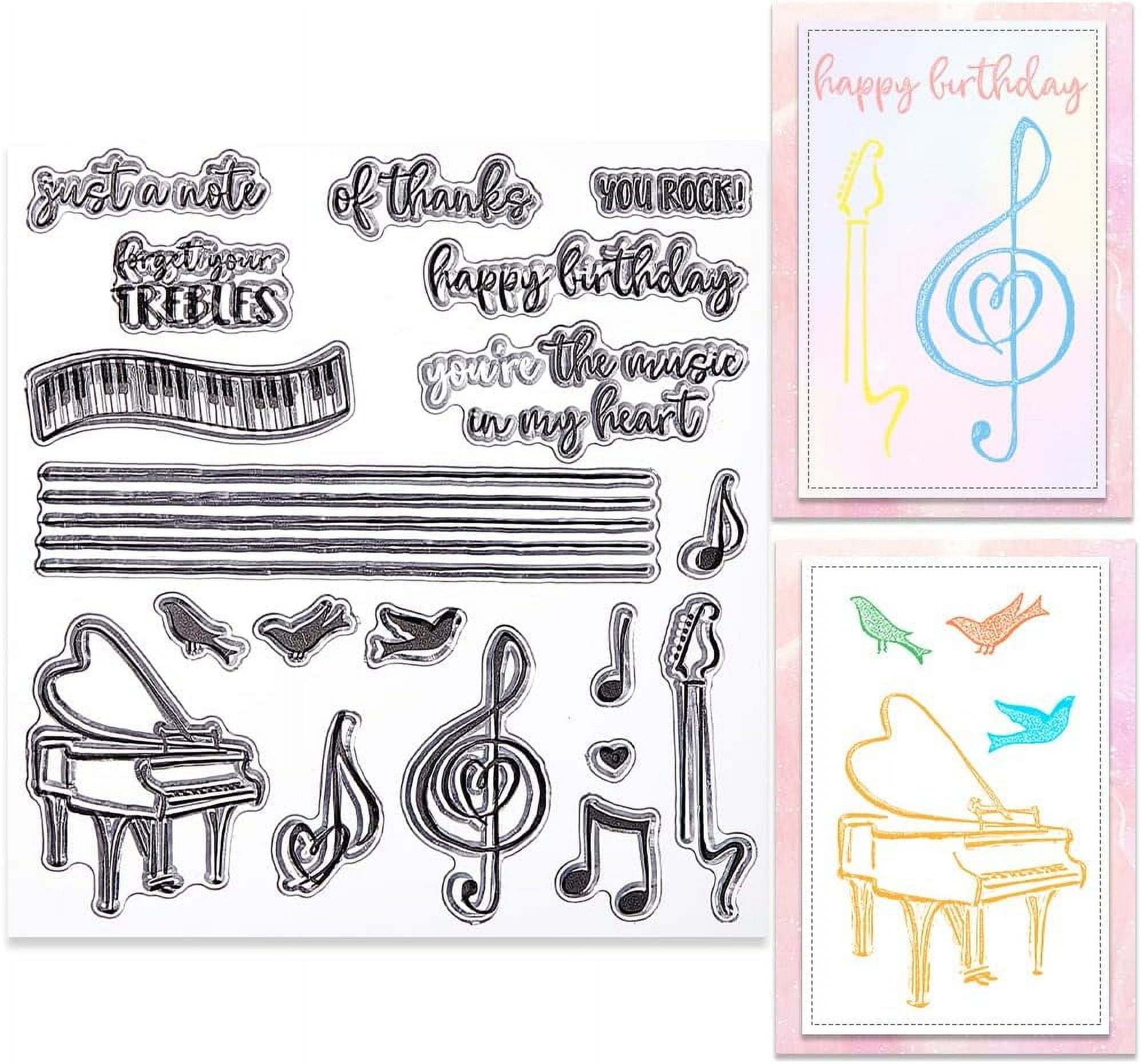 Clear Silicone Stamps for DIY Scrapbooking Photo Album Decorative Cards ...