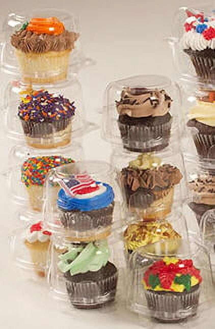 Clear Single Jumbo Cupcake Container - Walmart.com