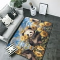 Clear Sky cute Sunflower Panda Area Rugs for Living Room Bedroom, 5x7 ...