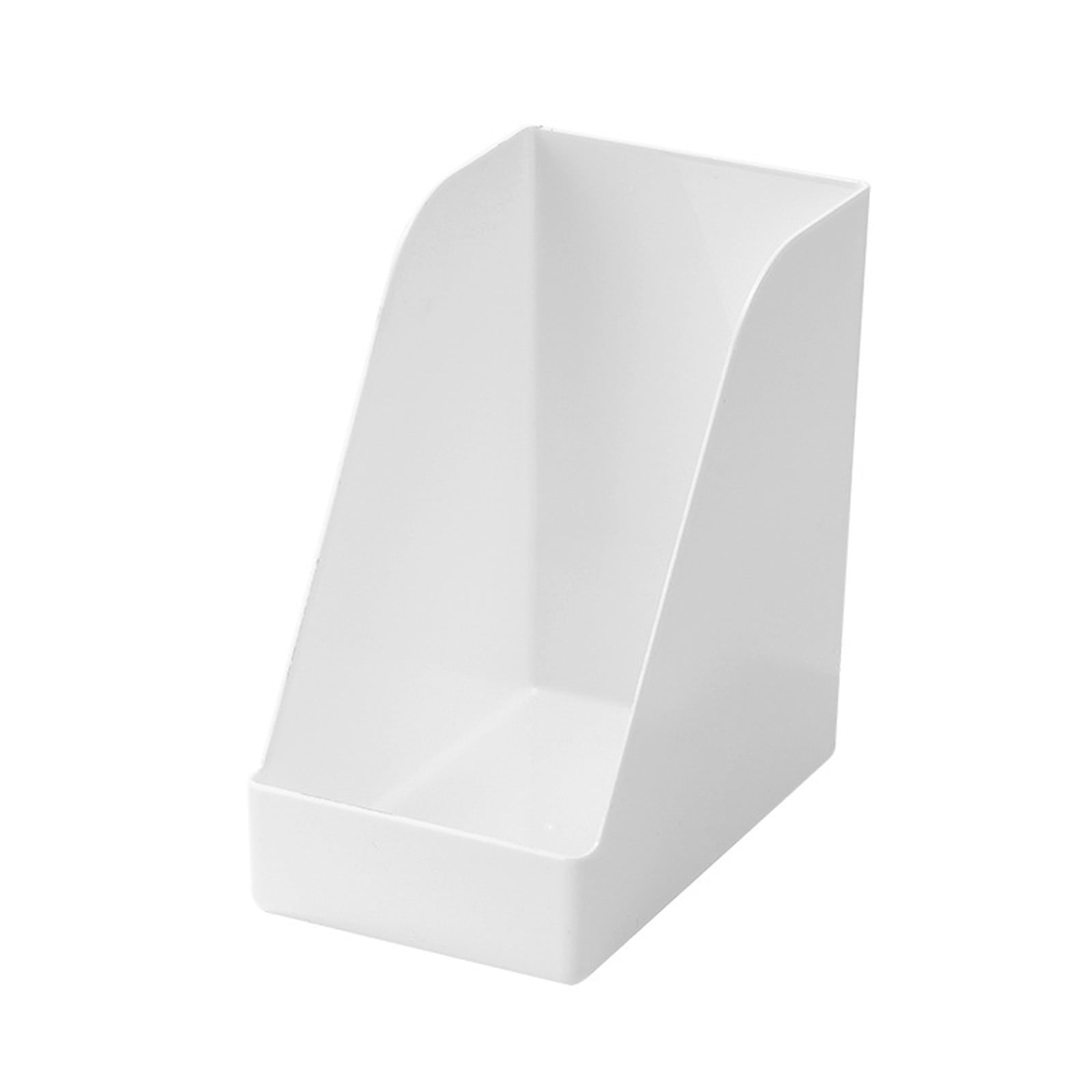 Clear Slanted Storage Organizer Bin for Countertop Pantry Refrigerator ...