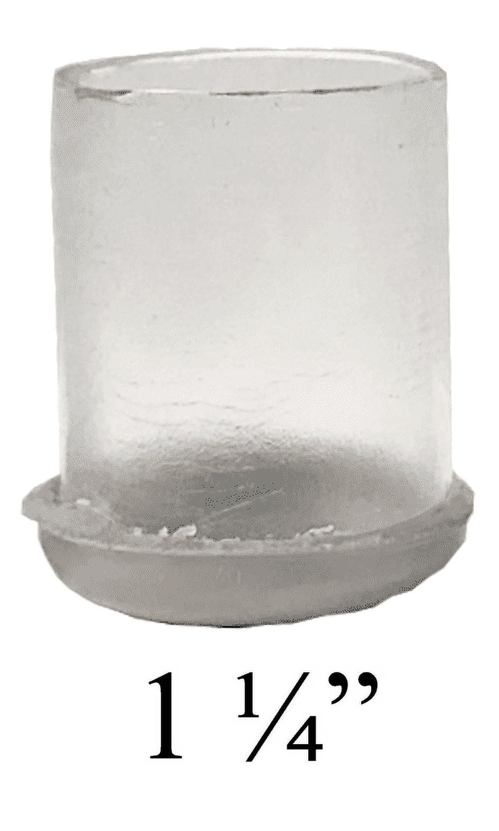 Clear Sleeve w/Slider Bottom - 1 1/4" Round - Walmart.com